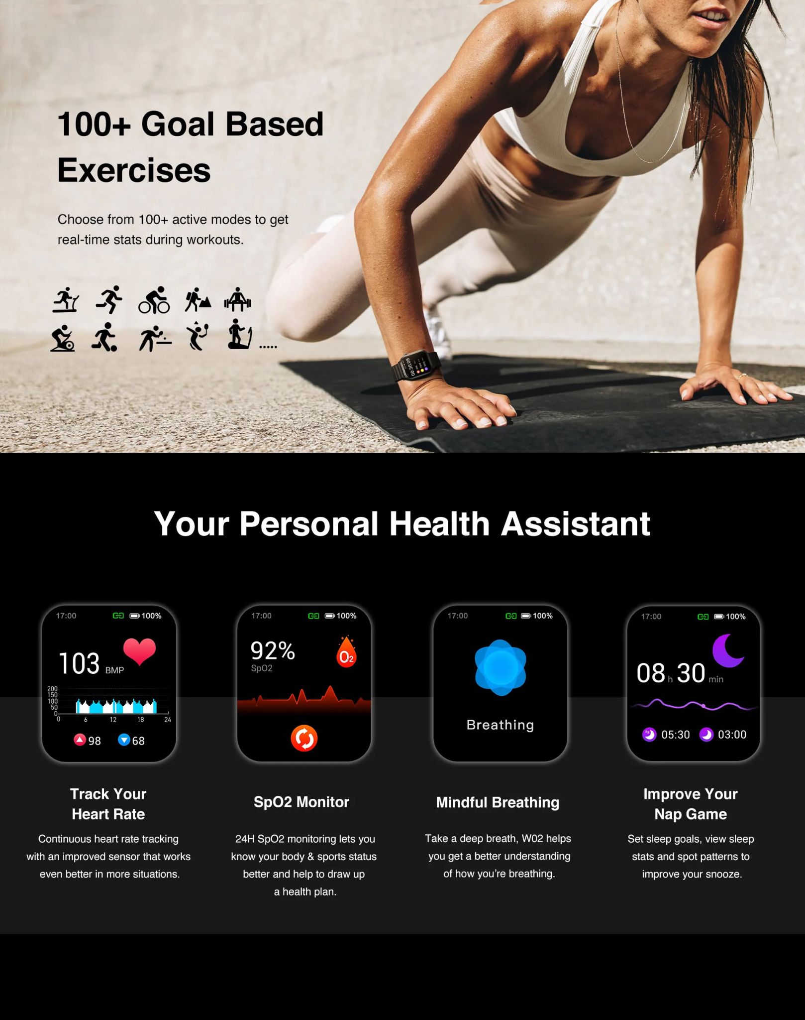 IMILAB W02 Smart Watch - Official | Care Beyond Security